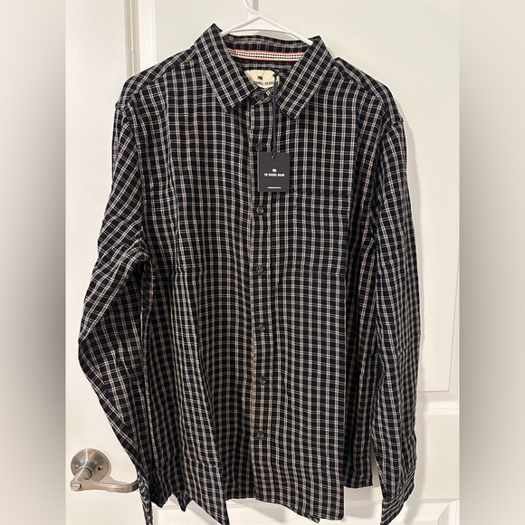 The Normal Brand | Shirts | Nwt The Normal Brand Nikko Button Up Shirt ...